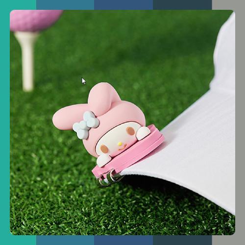 Sanrio Golf Character 3D Ball Marker My Melody/ Kuromi/ PomPomPurim ...