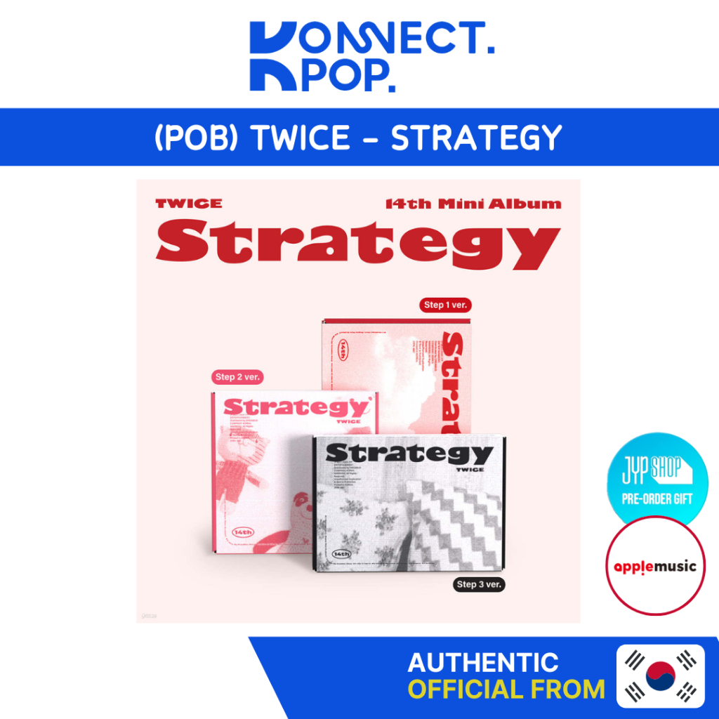 (POB) TWICE - 14th Mini Album [ Strategy ] | Shopee Philippines