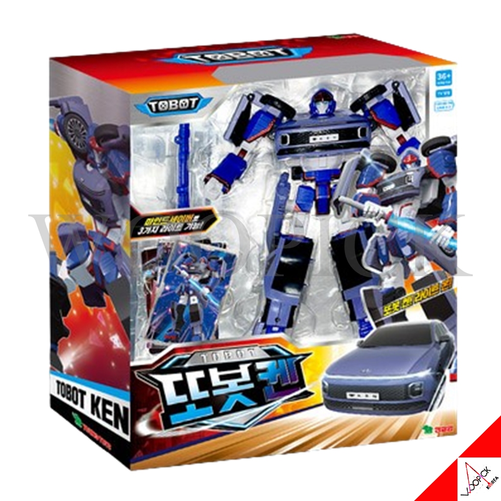 TOBOT 2025 KEN Hyundai Grandeur Car Can Transformer Robot LED Light ...