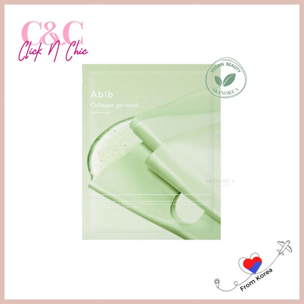 ABIB Collagen Gel Mask Sheet Heartleaf Jelly 1P | Shopee Philippines