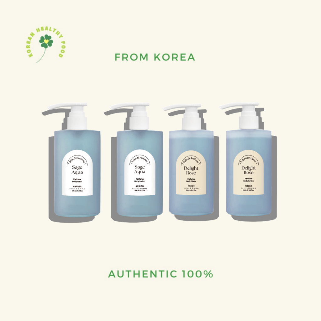 DAILY COMMA Bello dé Perfume Body Wash, Body Lotion 500ml | Shopee ...