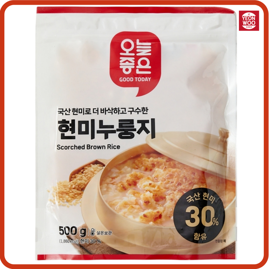 lotte mart Scorched Brown rice nurungji 500g from korea | Shopee ...