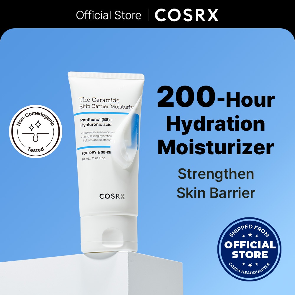 [COSRX OFFICIAL] NEW The Ceramide Skin Barrier Moisturizer 80mL ...