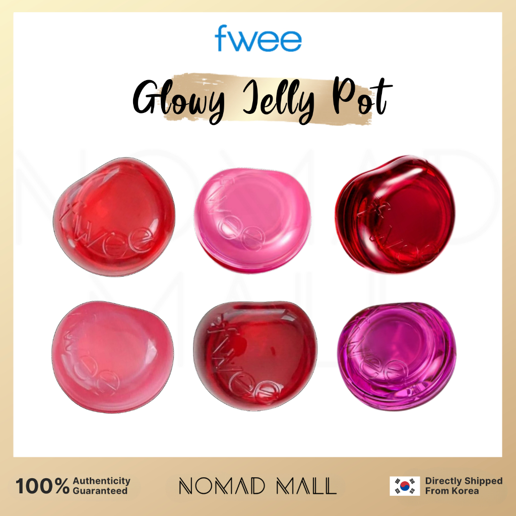 [fwee] FWEE Glow Jelly Pot (19 Colors) Lip & Cheek | Shopee Philippines
