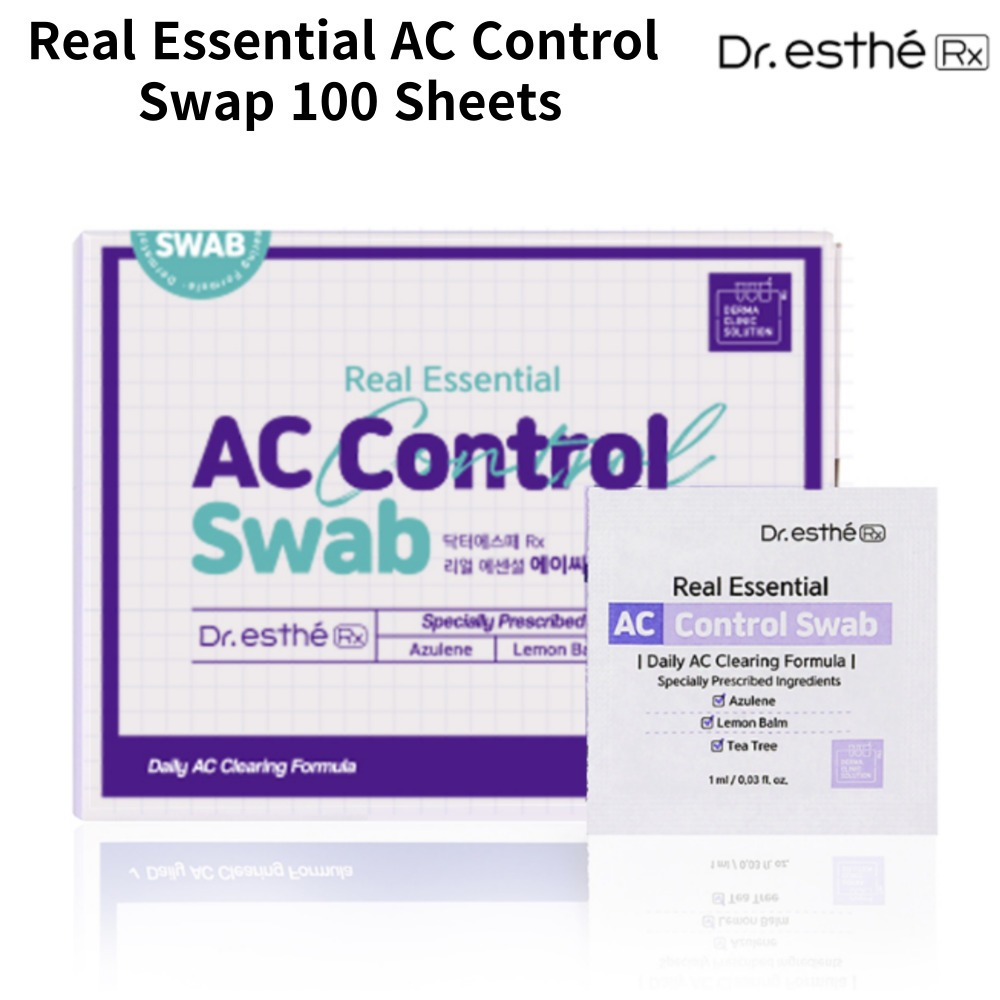 Dr. EsteRx Real Essential AC Control Swap 100 Sheets | Shopee Philippines