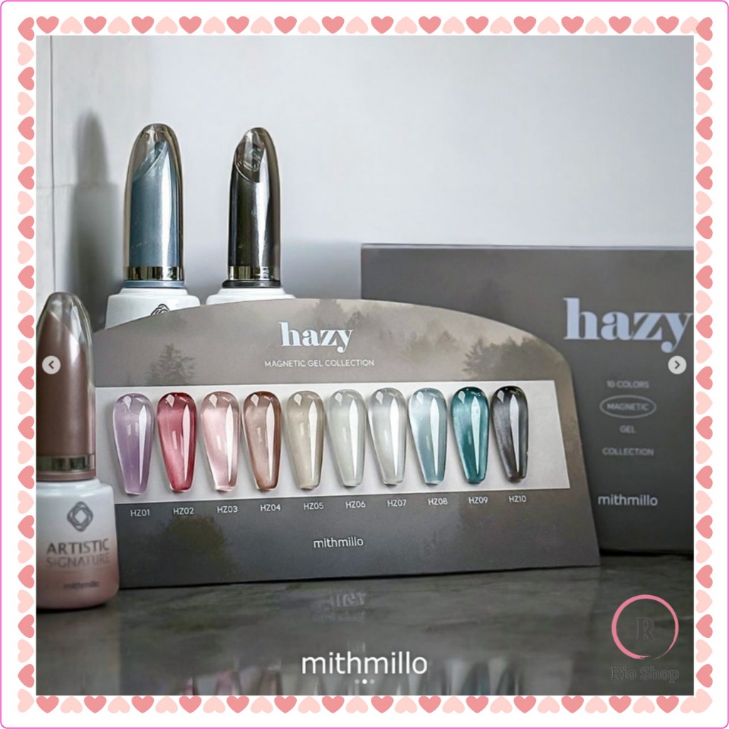Mithmillo x Hazy 10 Color Magnet Nails | Shopee Philippines