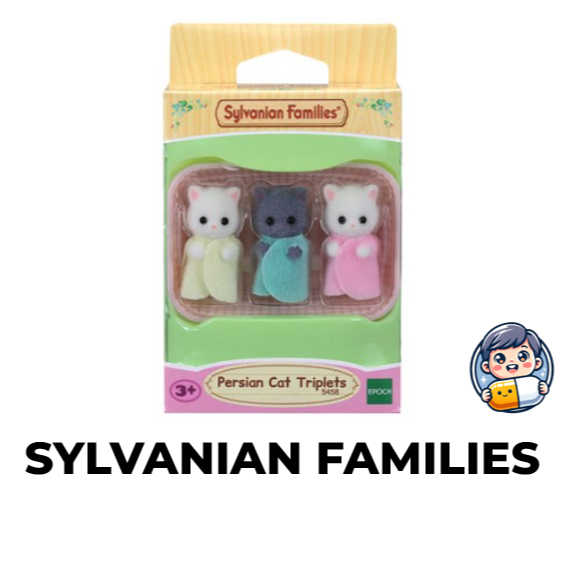 Sylvanian Families Persian Cat Triplets Figure, 1 Piece | Shopee ...
