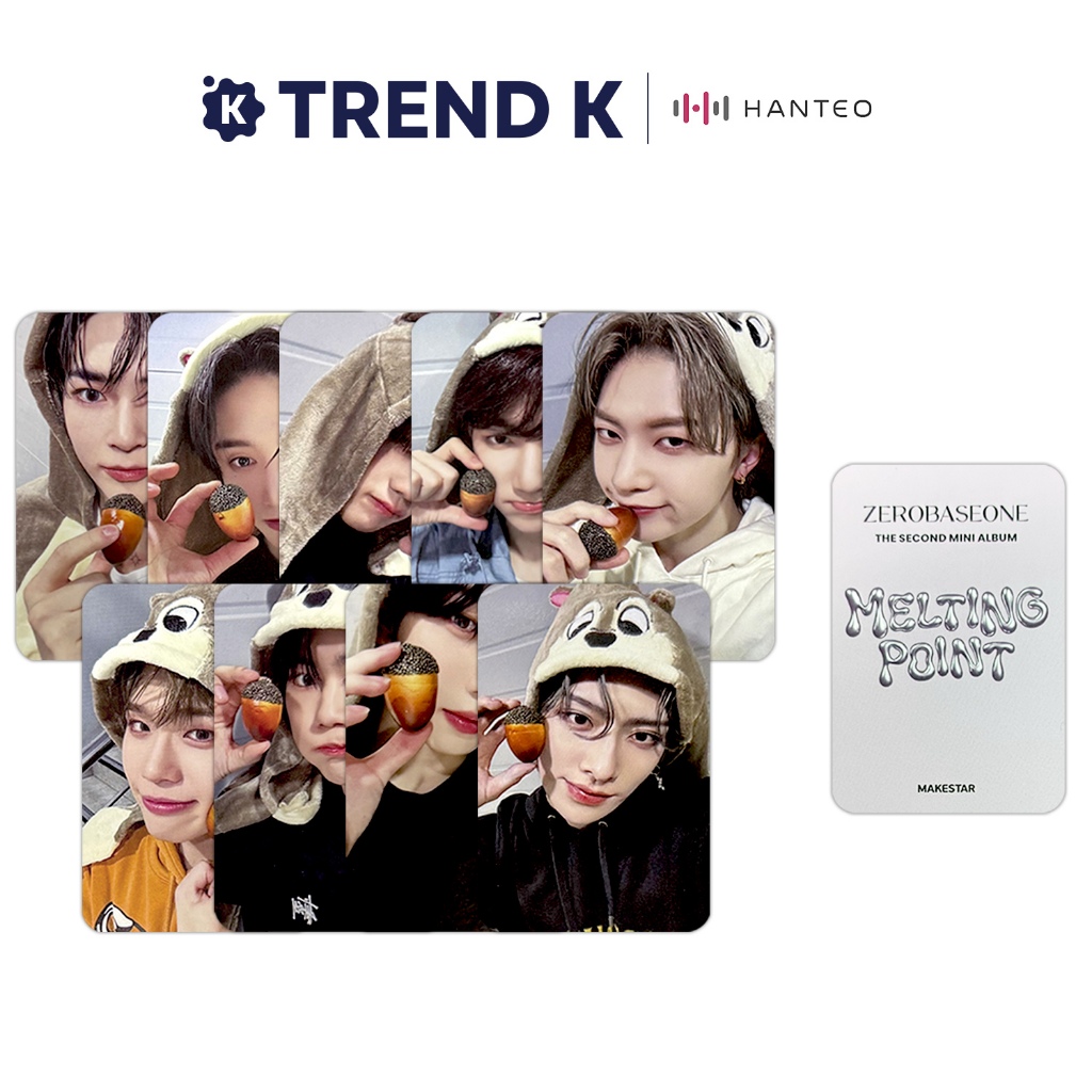 (Only POB) ZEROBASEONE - 2nd Mini Album [MELTING POINT] (MAKE STAR ...