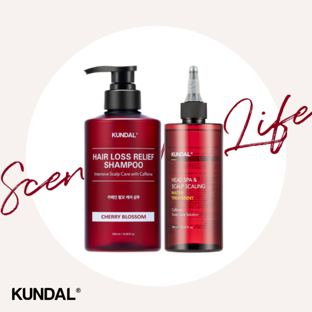 [KUNDAL] [Bundle of 2] Caffeine Hair Loss Relief Shampoo + Caffeine ...
