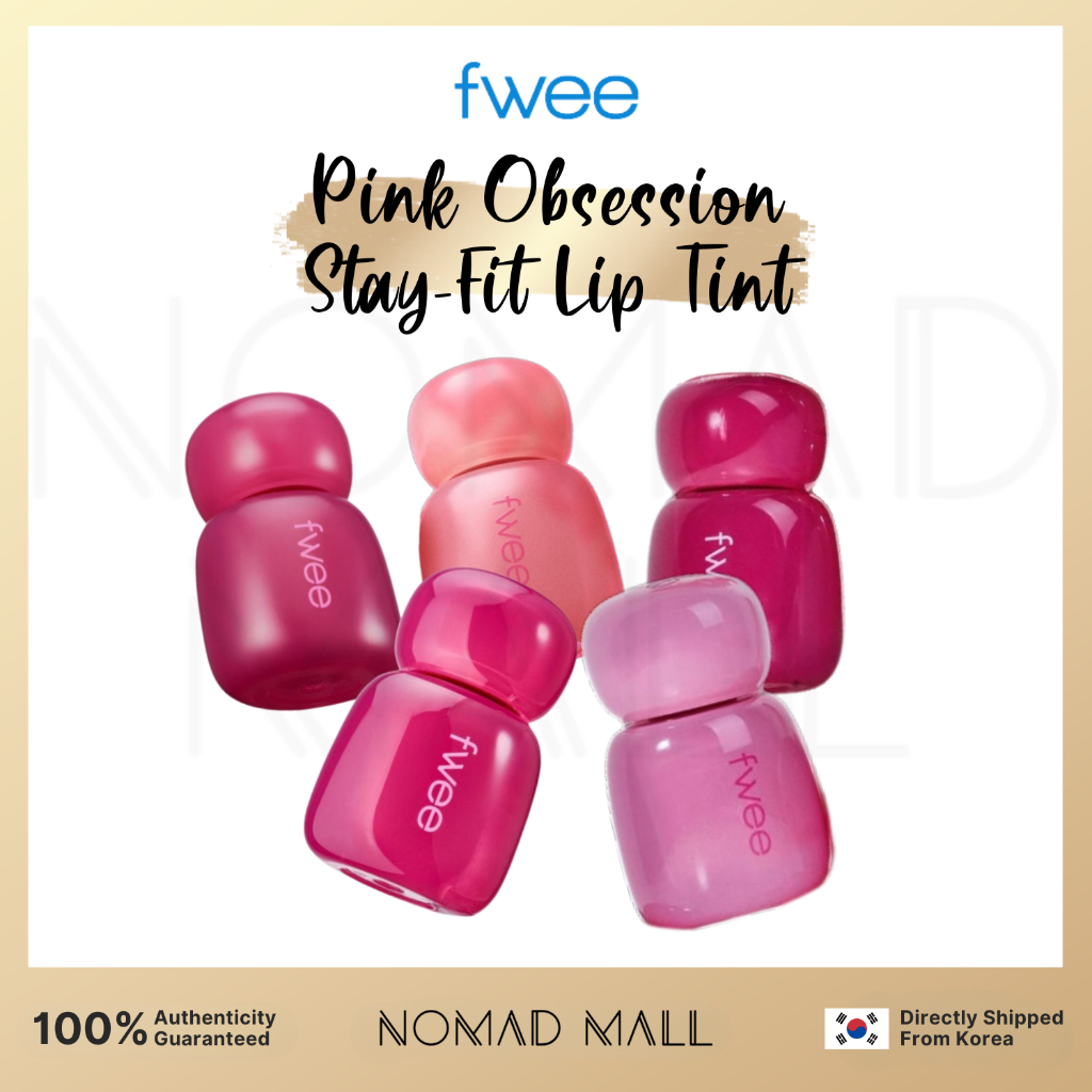 [fwee] FWEE Pink Obsession Stay-Fit Lip Tint Semi-Glow | Semi Matte ...