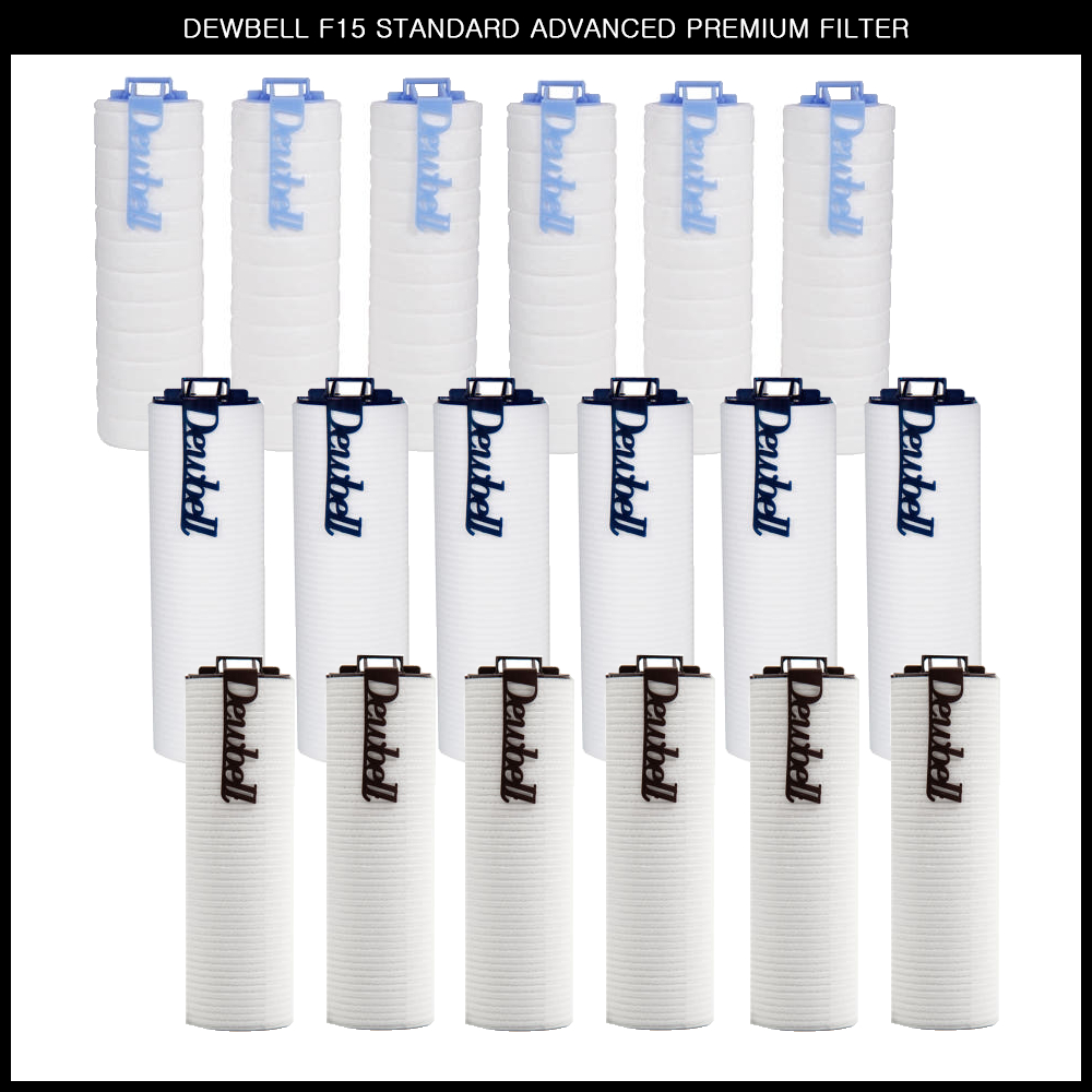 DEWBELL F15 FRESHFILT Water Filter Refill Shower Washing Machine Sink ...