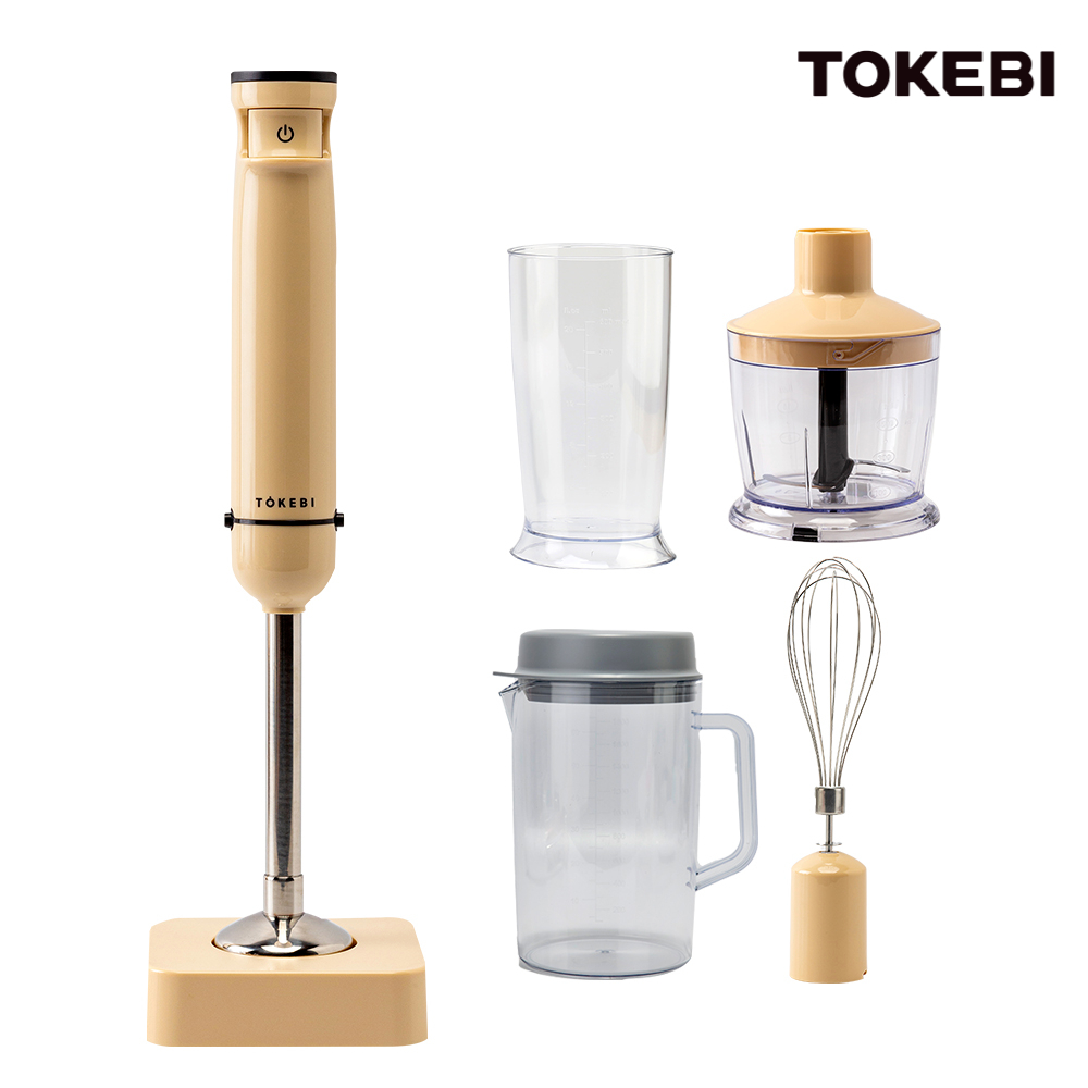 TOKEBI Cordless 3-in-1 Hand Blender CHB2400, Bagle, Stick Blender with ...