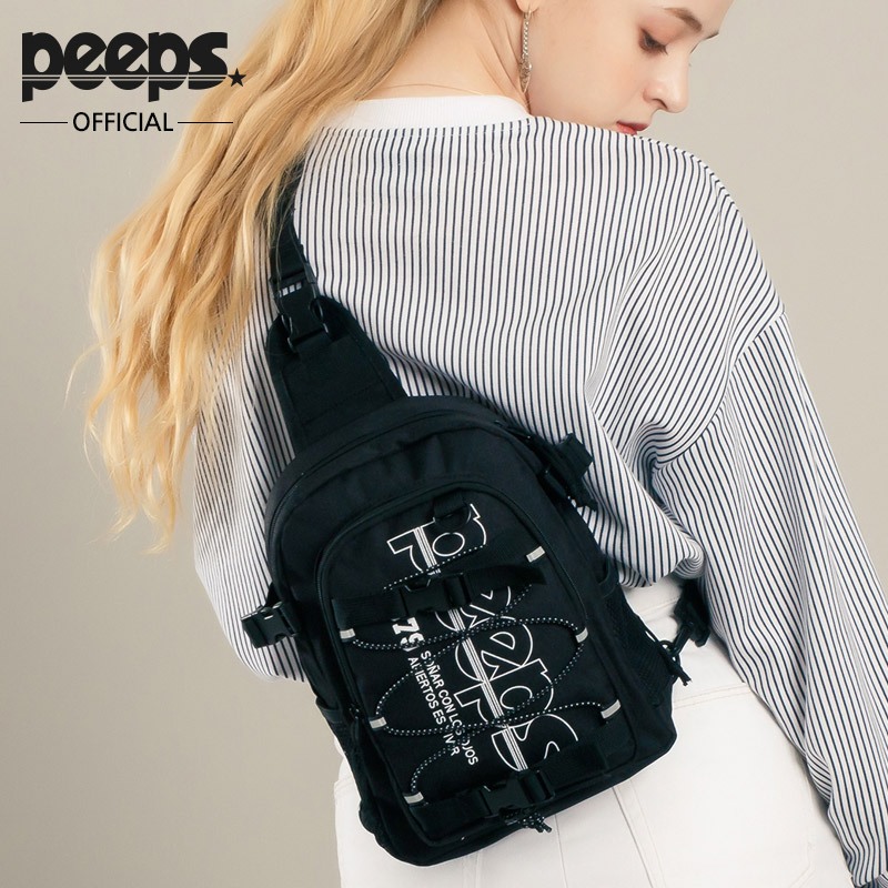 [PEEPS] Mini Progressive2 Sling Bag(Black) | Shopee Philippines