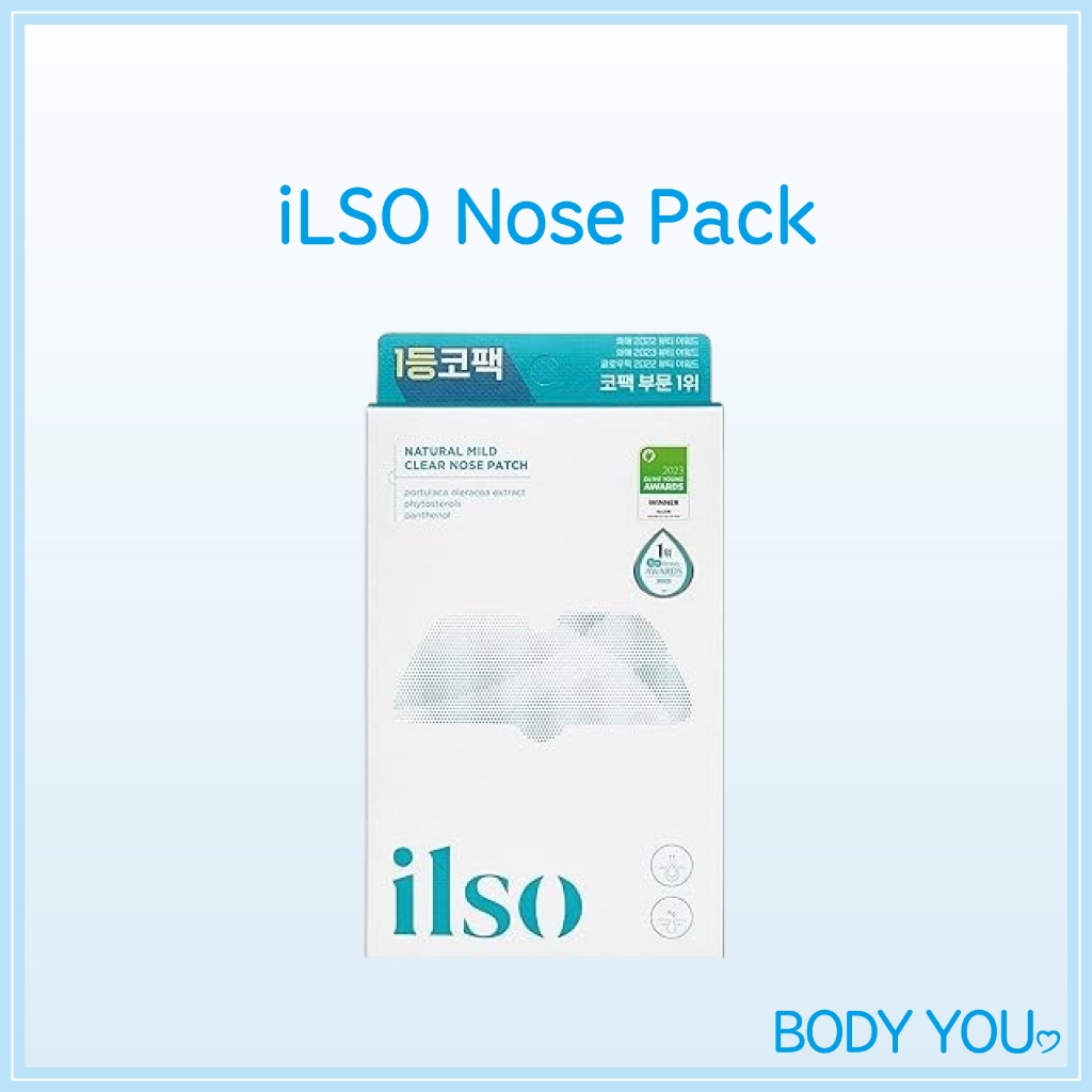 [ilso] Natural MILD Clear Nose Patch/Blackhead Remover for Nose/Targets ...