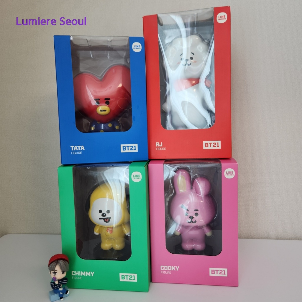 BTS BT21 Official Figure– Chimmy, Cooky, Tata, RJ | Shopee Philippines