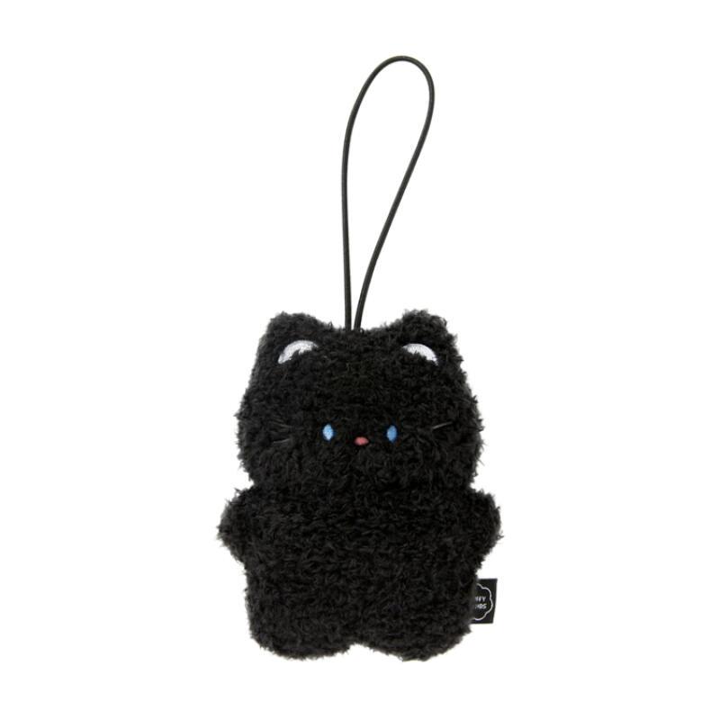 ARTBOX From Korea Black Cat Fluffy Luggage Tag | Shopee Philippines