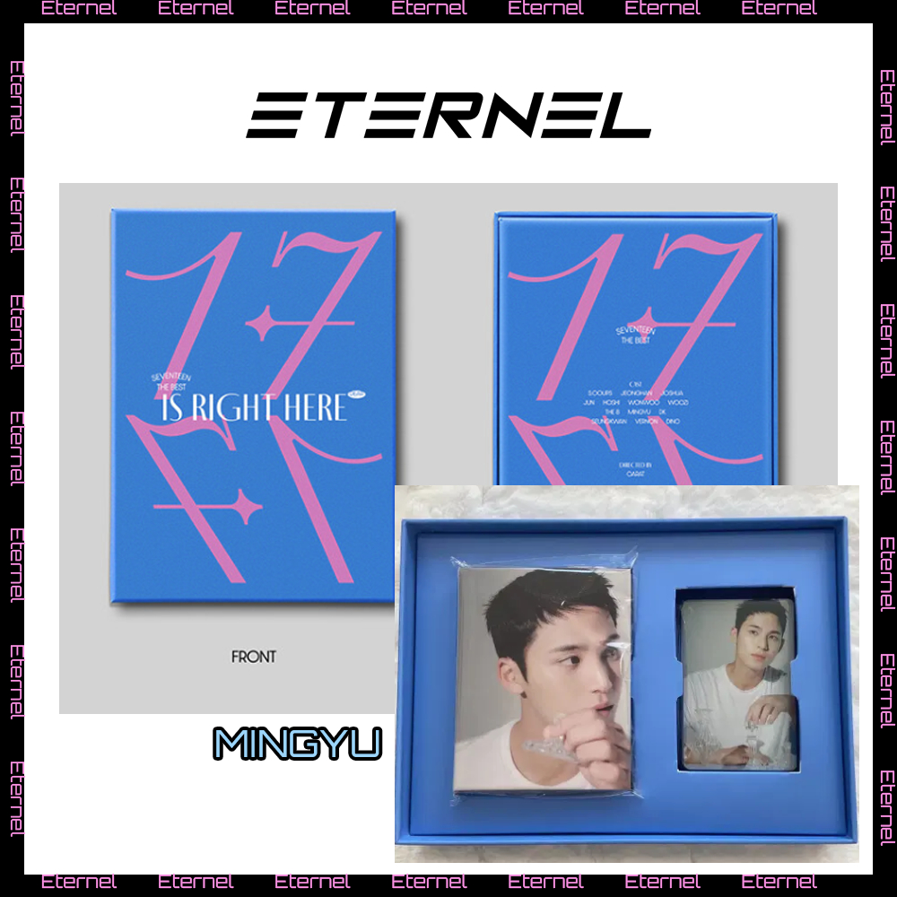 Korea Official SEVENTEEN BEST Album 17 IS RIGHT HERE DEAR ver MINGYU JOSHUA THE 8 JUN WOOZI ...