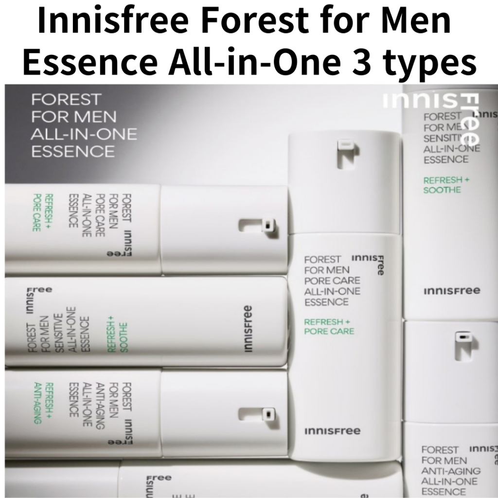 Innisfree Forest for Men Essence All-in-One 3 types(100% authentic ...