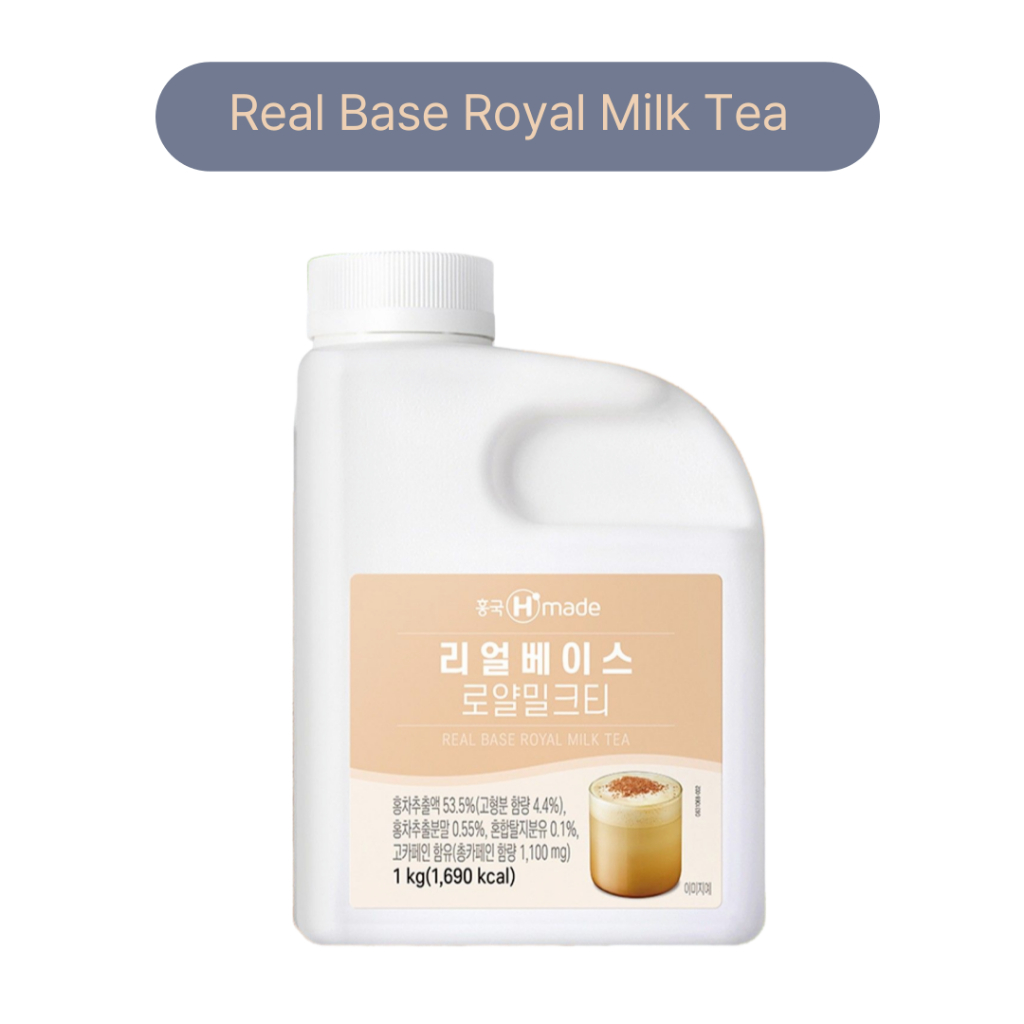 Real Base Royal Milk Tea 1kg | Shopee Philippines