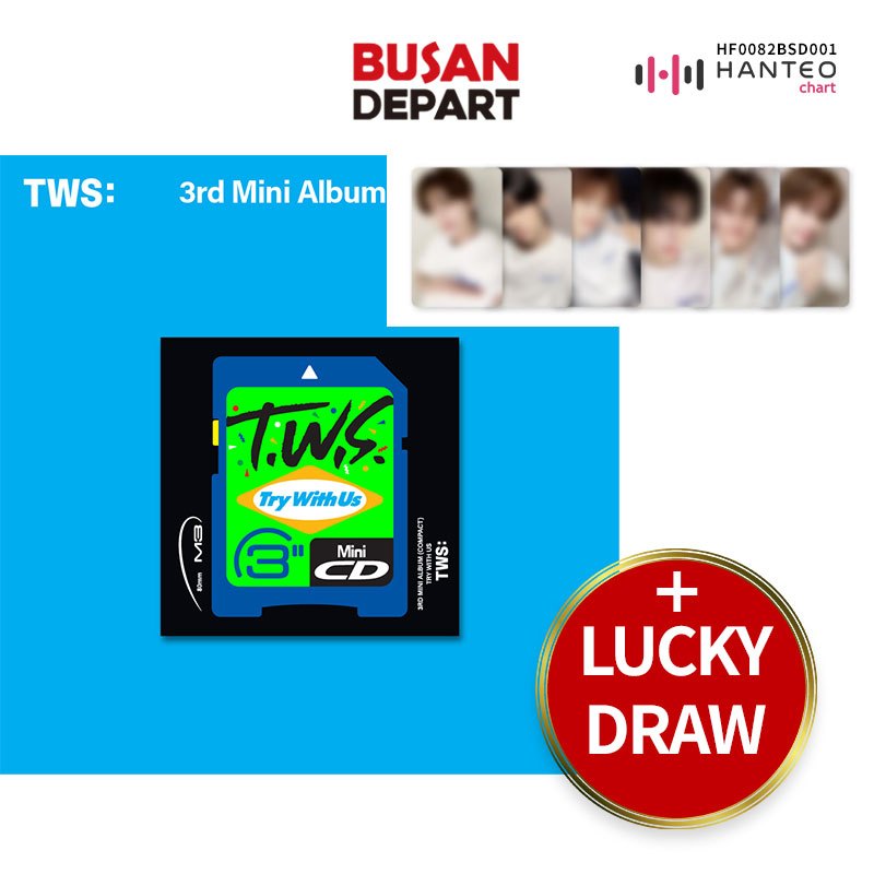 [Lucky Draw]TWS 3rd Mini Album [TRY WITH US] (Compact Ver.) | Shopee ...