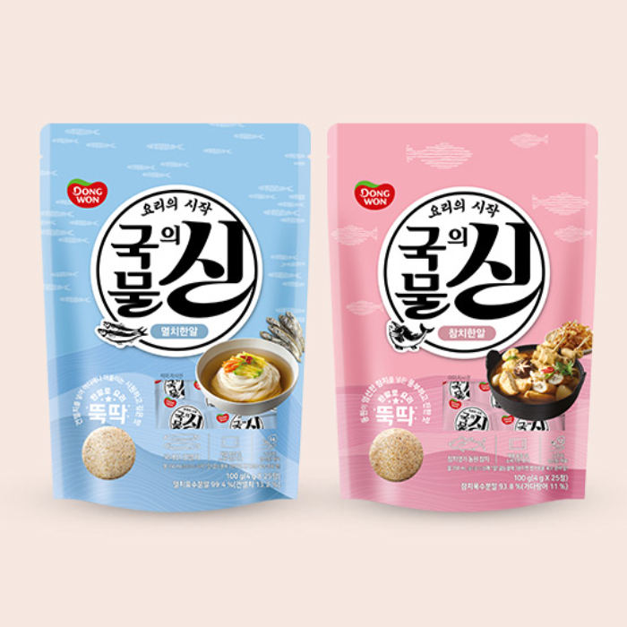 Dongwon Anchovy & Tuna Rich Soup Stock, 25 Tablets x 2 Packs | Shopee ...