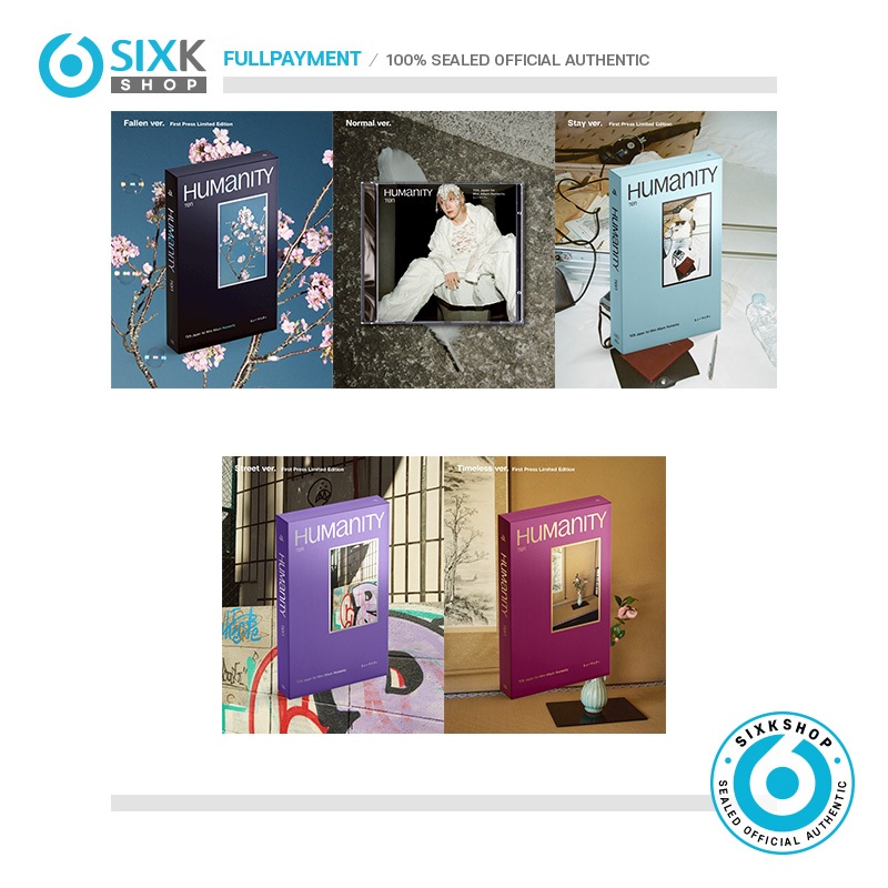 TEN Japan 1st Mini Album - Humanity | Shopee Philippines