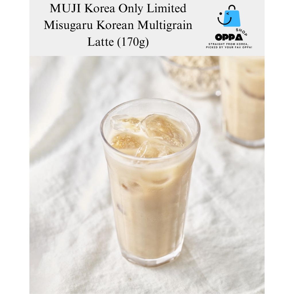 MUJI Korea Only Limited Misugaru Korean Multigrain Latte (170g) | Shopee Philippines