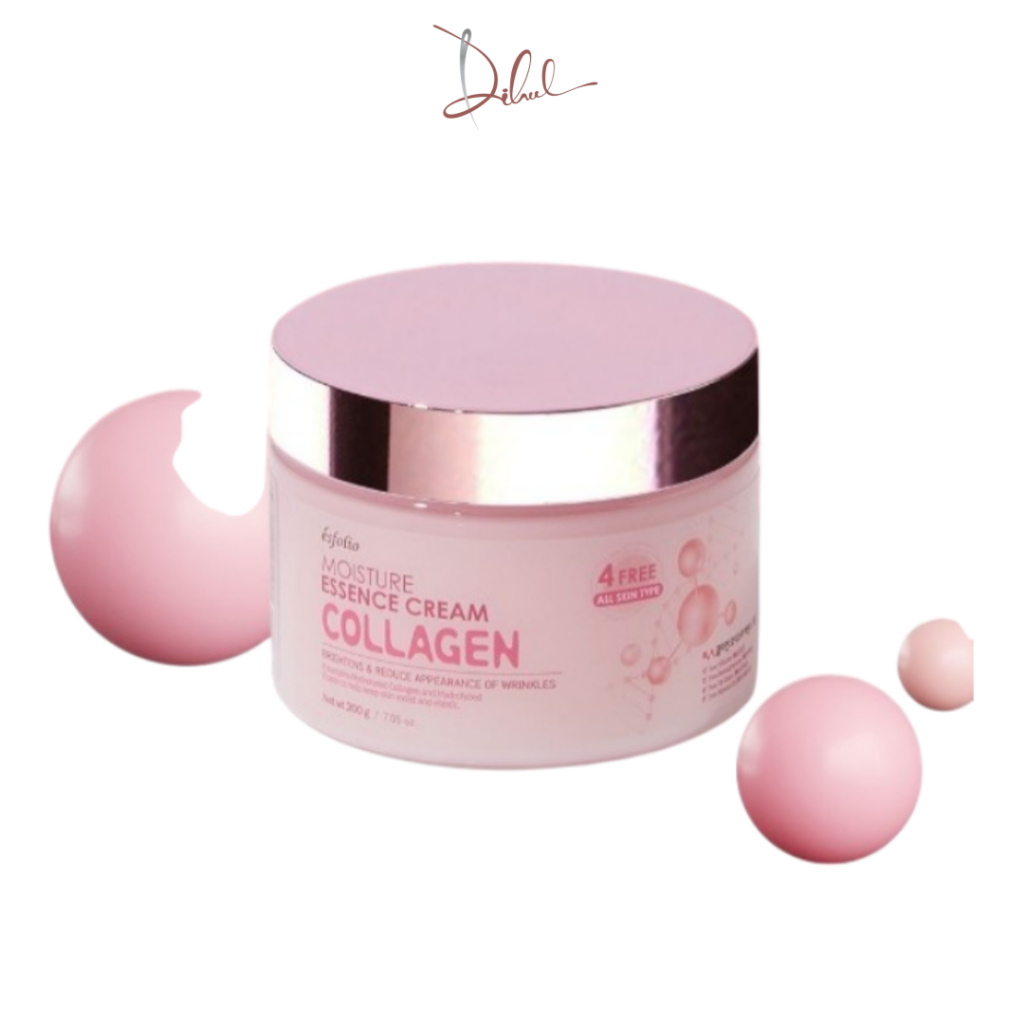 Esfolio Collagen Moisture Essence Cream 200g | Shopee Philippines