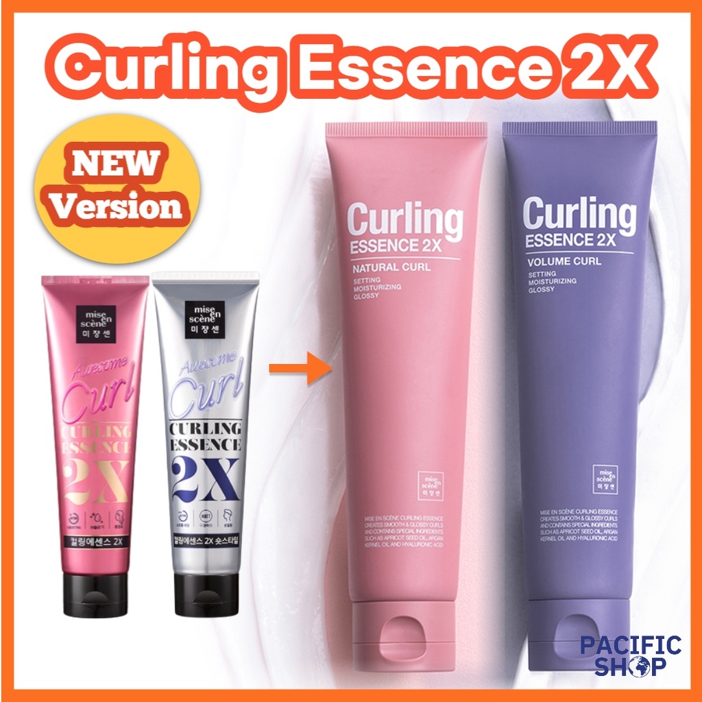 [Mise en scene] Curling Hair Essence 2X 150ml 1ea (Natural Curl, Volume ...