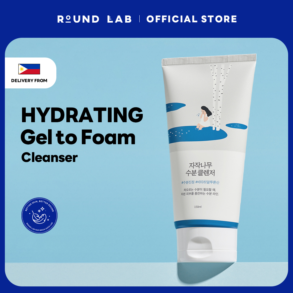 [ROUND LAB Official] Birch Juice Moisturizing Cleanser 150ml | Shopee Philippines
