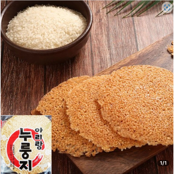 KOREA Rice 100% Domestic Delicious Whole Nurungji Snack 500g | Shopee ...