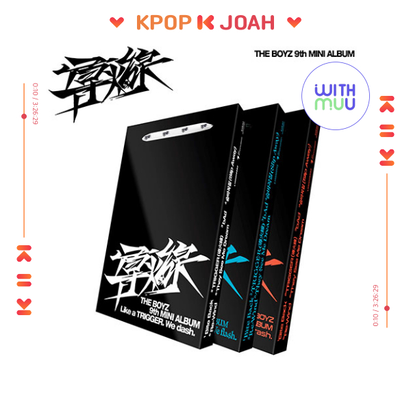 [POB / 3 SET] THE BOYZ [TRIGGER] 9th MINI ALBUM (29th Oct.2024 ...