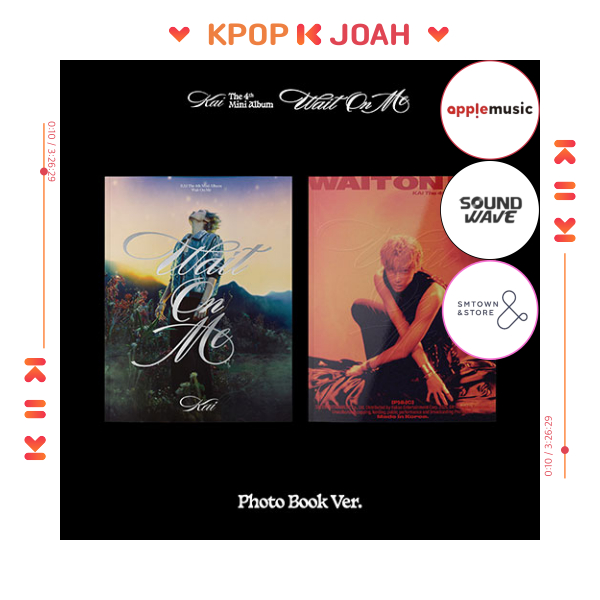 [POB] (Photobook ver.) KAI (EXO) [Wait On Me] 4th Mini Album (22nd Apr.2025) | Shopee Philippines