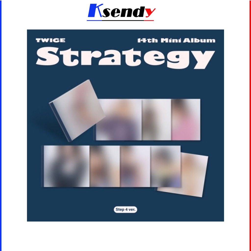 TWICE 14th Mini Album - STRATEGY (Step 4 Ver.) ALBUM [MEMBER SELECT ...