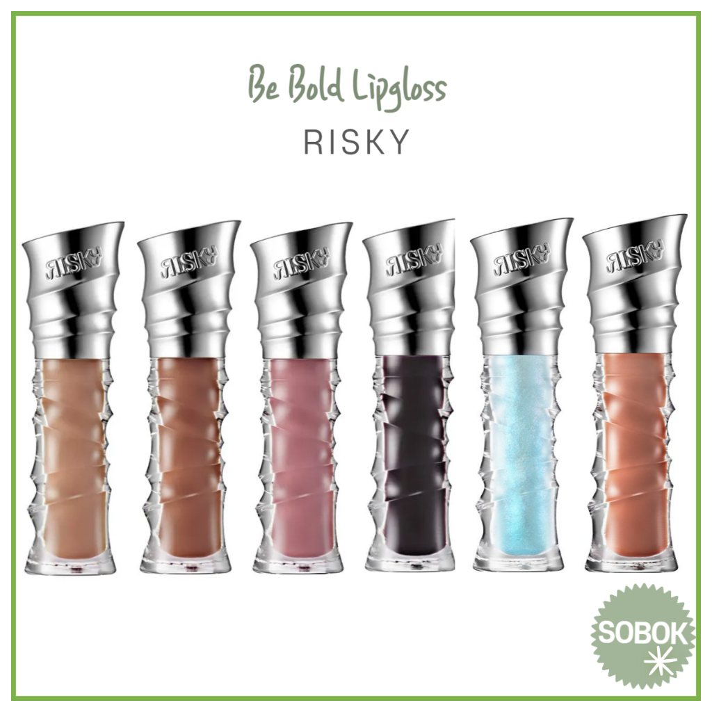 [RISKY] Be Bold Lipgloss 6 colors lip tint glow gloss | Shopee Philippines