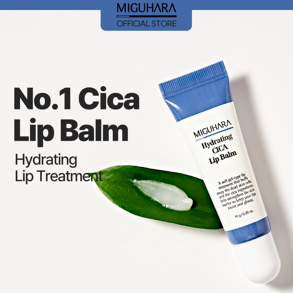 MIGUHARA Hydrating Cica Lip Balm 10ml | Shopee Philippines
