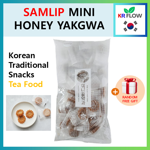 [SAMLIP] Mini Honey Yakgwa + RANDOM FREE GIFT / Korean Traditional ...