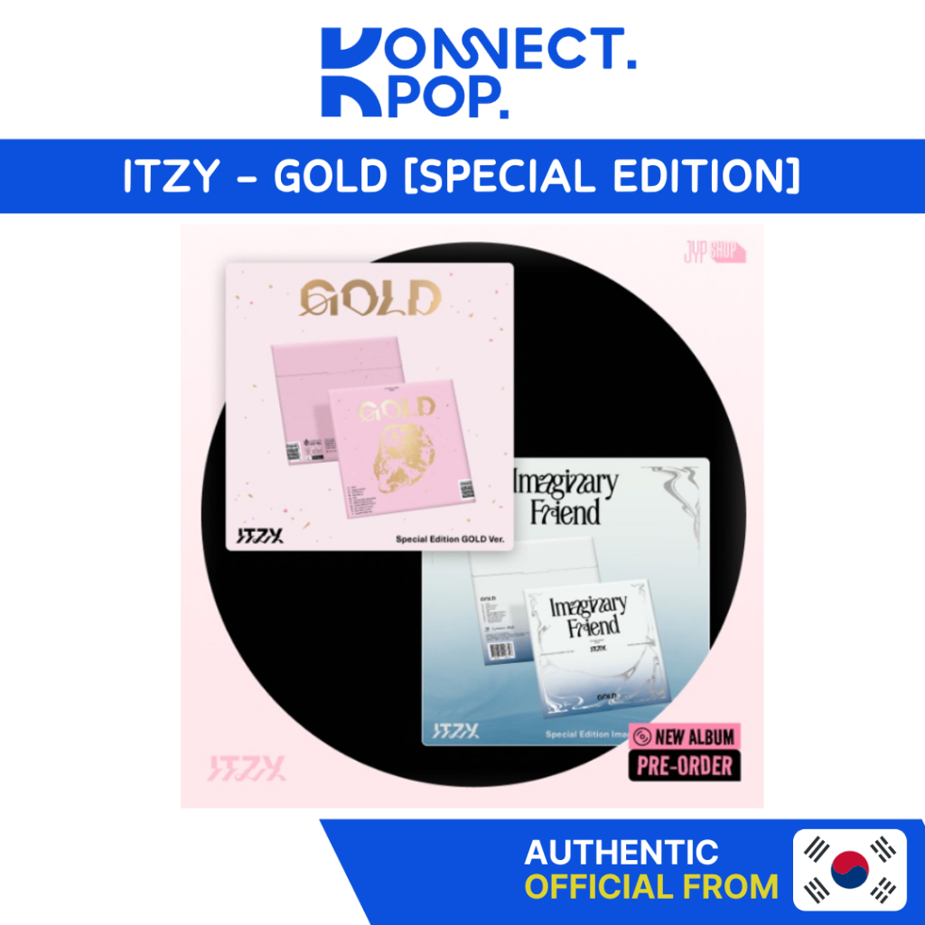 ITZY - [GOLD] SPECIAL EDITION (GOLD Ver.,Imaginary Friend Ver ...