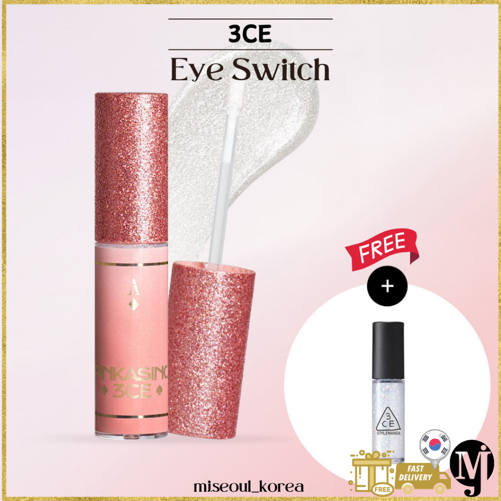 3ce Eye Switch Glitter Pinkasino | Shopee Philippines