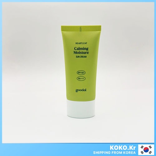 GOODAL Heartleaf Calming Moisture Sun Cream 50ml (No Box) with FREEBIES ...