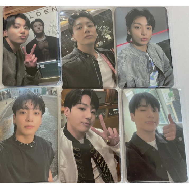 BTS JUNGKOOK GOLDEN LUCKYDRAW PHOTO CARD PC M2U POWERSTATION SOUNDWAVE | Shopee Philippines