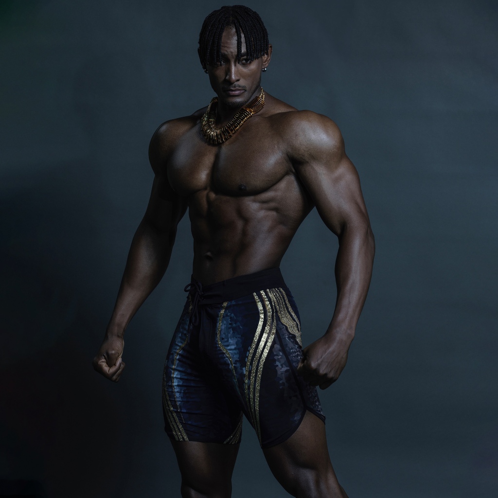 FIED Olympia IFBB NPC SSA Men's Physique [Warrior Navy] | Shopee ...