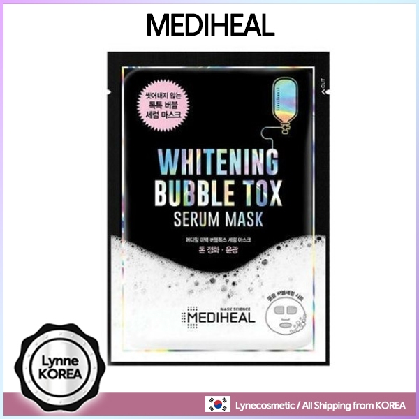 MEDIHEAL Bubble Tox Sheet Mask / Ceramide Moisturizer | Shopee Philippines