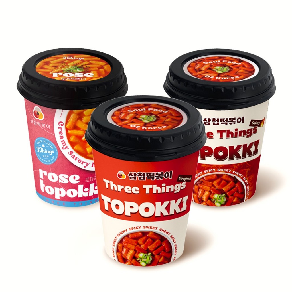 [3Things] Korean Famous Cup Toppoki Teokbokki Tteokbokki 140g Original ...