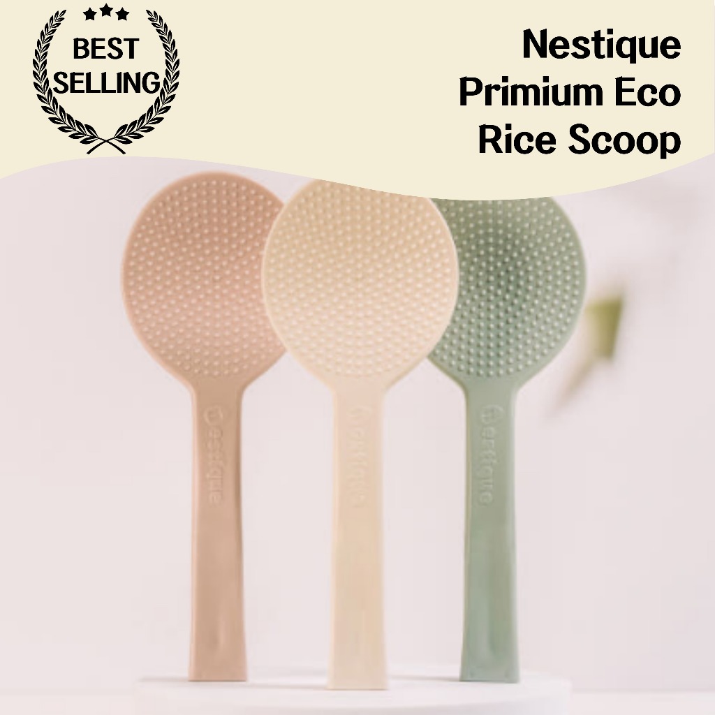 Nestique Eco Pastel Rice Spatula Standing Eco-friendly materials, safe ...