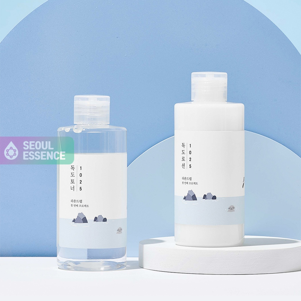 ROUND LAB 1025 Dokdo Toner 200ml, Lotion 200ml - Fresh And Moist, Three ...
