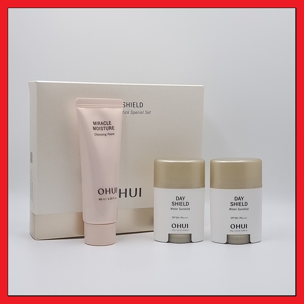 OHUI Day Shield Water Sun Stick Duo Special 50+/PA++++ 14g(2ea)/Skin ...