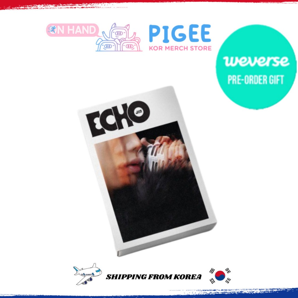 [POB] BTS JIN - [ ECHO ] 2ND MINI ALBUM (WEVERSE Ver.) | Shopee Philippines