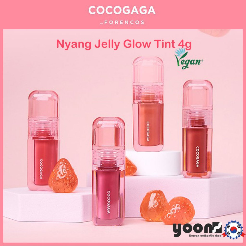 (NEW) [COCO GAGA] Nyang Jelly Glow Tint 4g_From Korea | Shopee Philippines