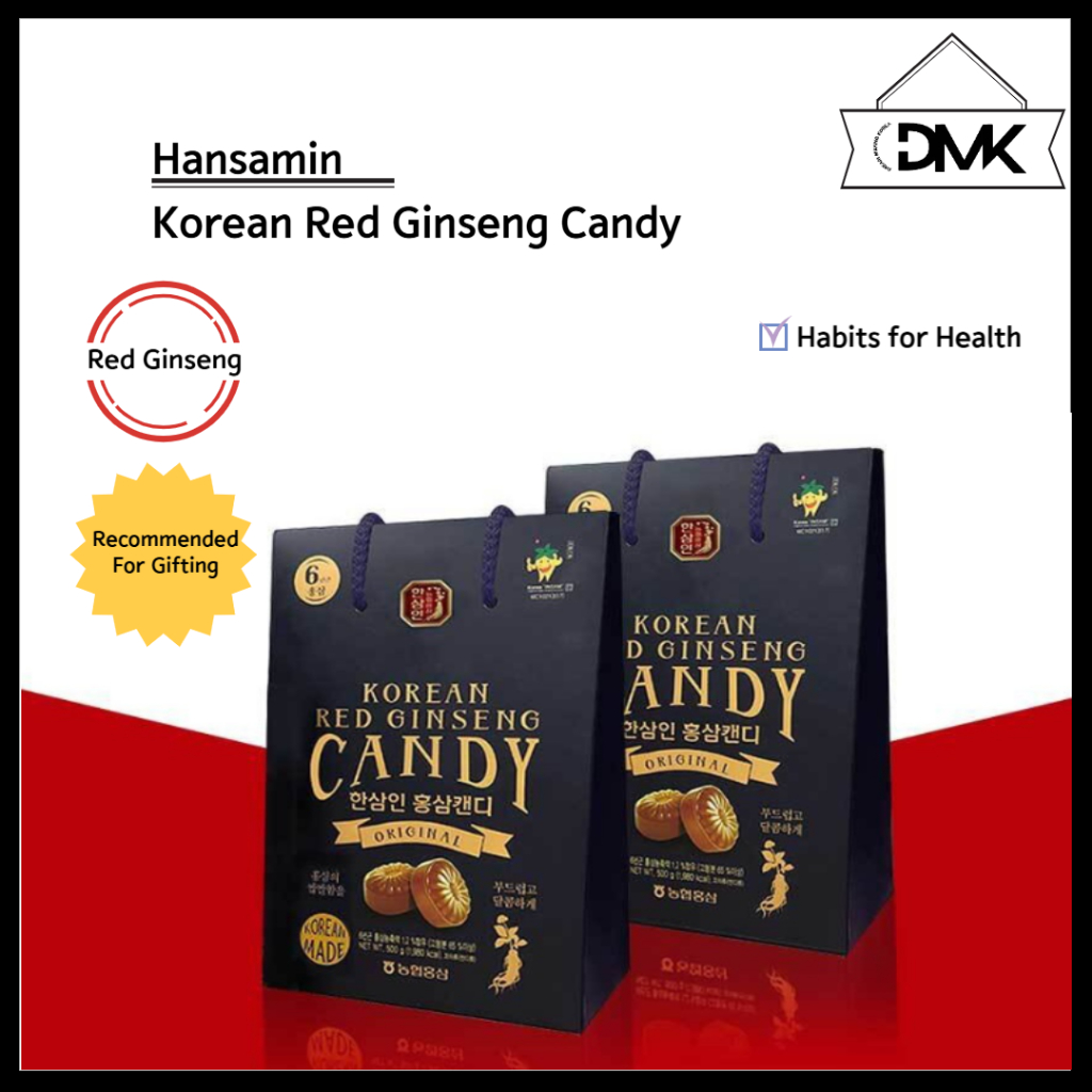 Hansamin Korean Red Ginseng Candy 500g | Shopee Philippines